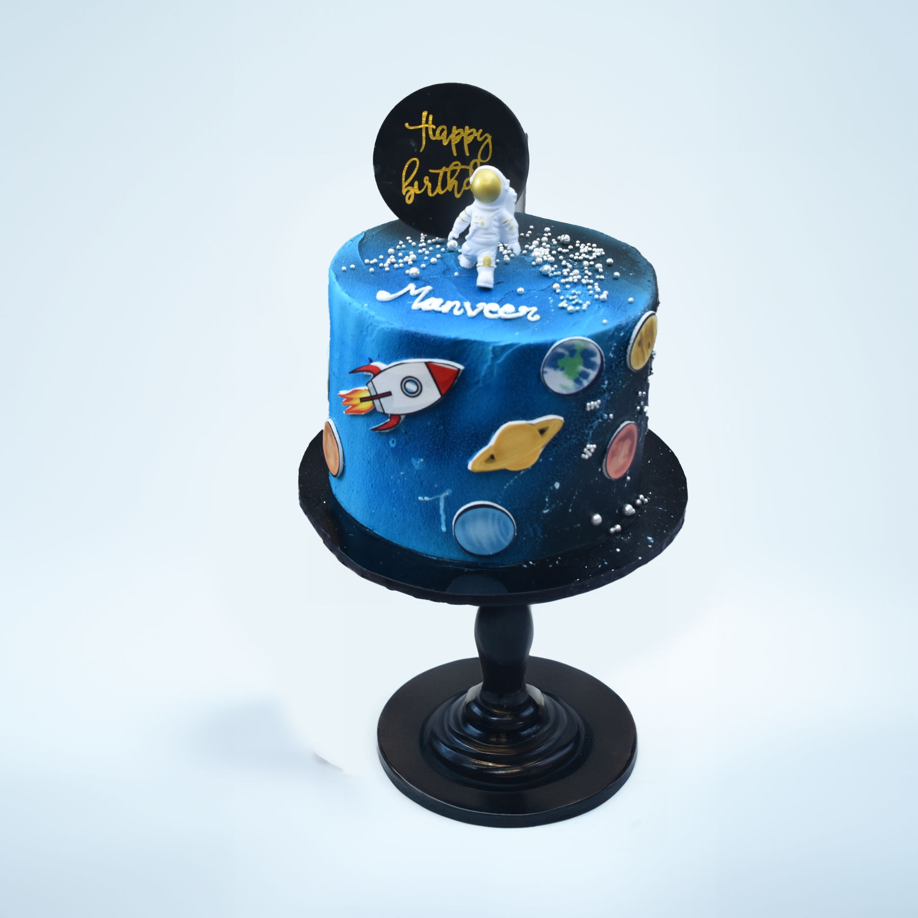 Galactic Explorer Cake(Buttercream) – Isher Eggless Bakers