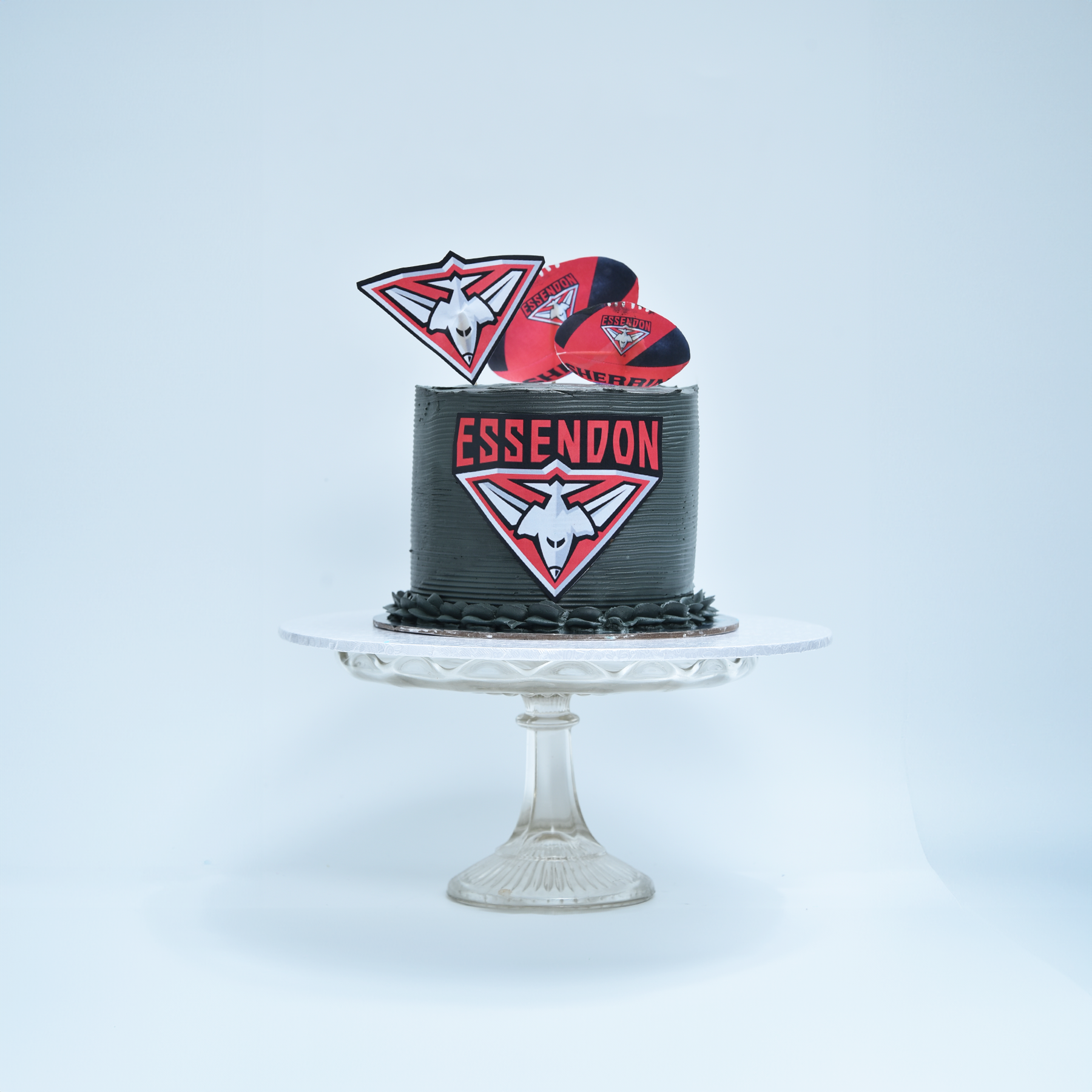 AFL Essendon Dream team Cake – Isher Eggless Bakers