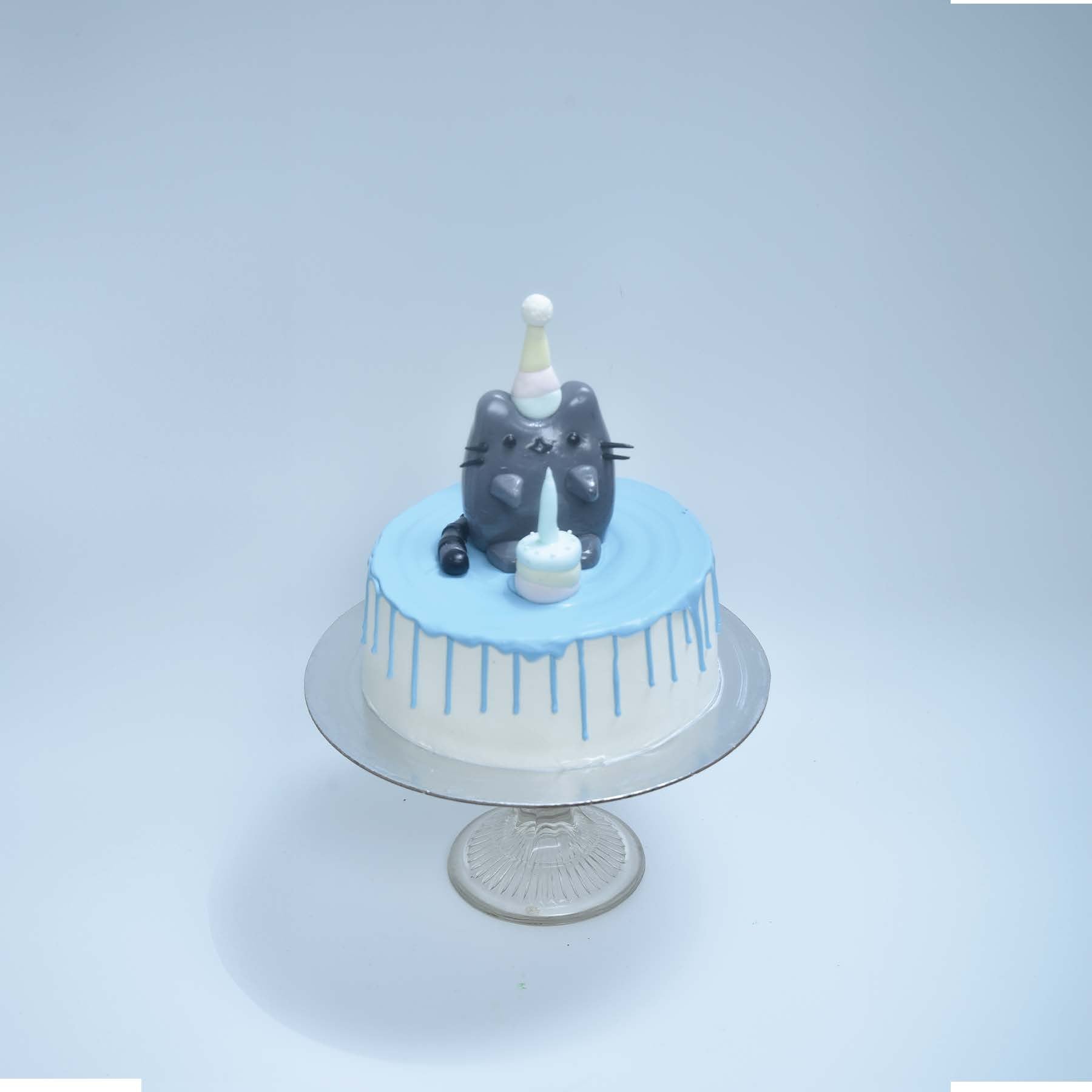 Squish mellow Drip cake in Fresh Cream – Isher Eggless Bakers