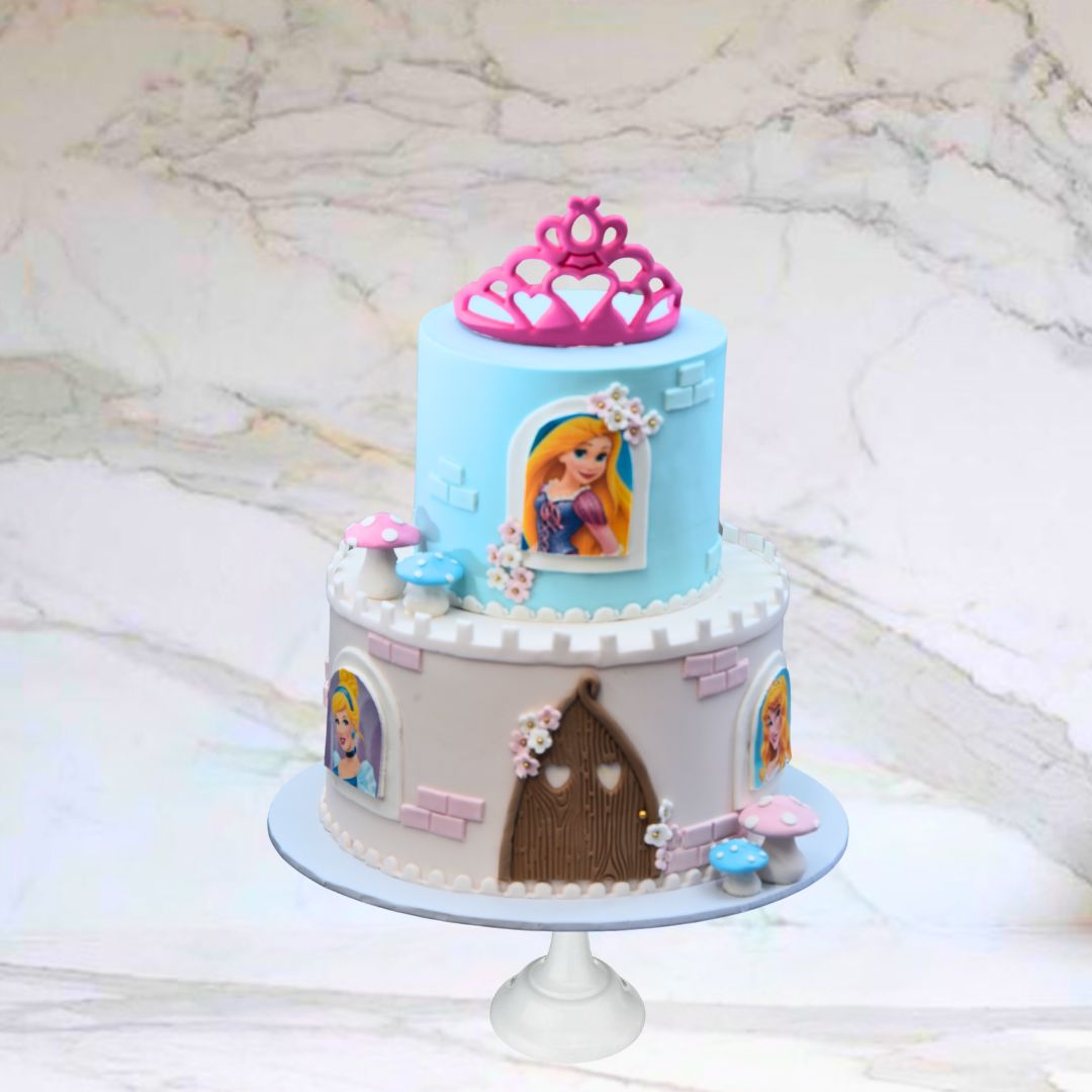 Royal Princess Castle (Available in Buttercream Icing only) – Isher ...