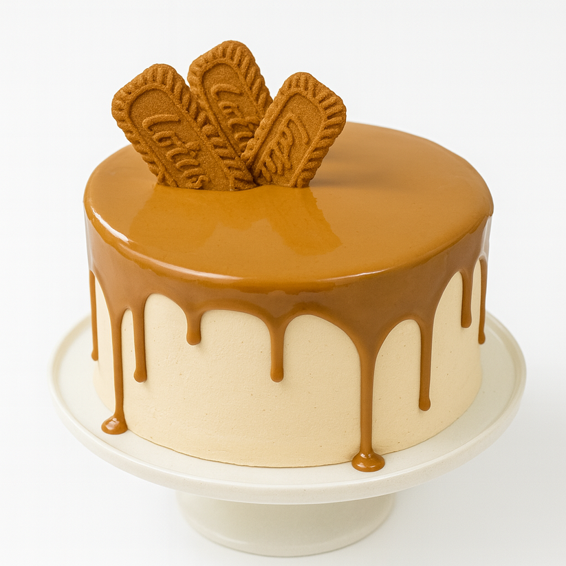 Classic Biscoff Cake – Isher Eggless Bakers