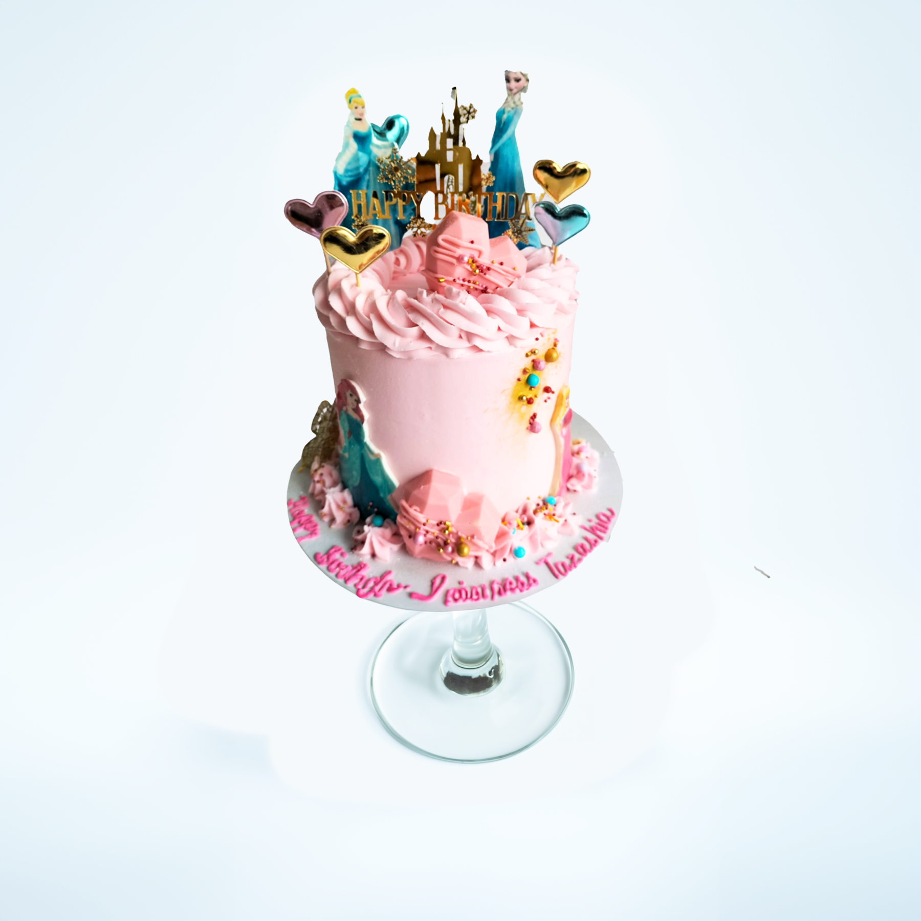 Enchanted Princess Dream Cake(Available in fresh cream icing or Butter ...