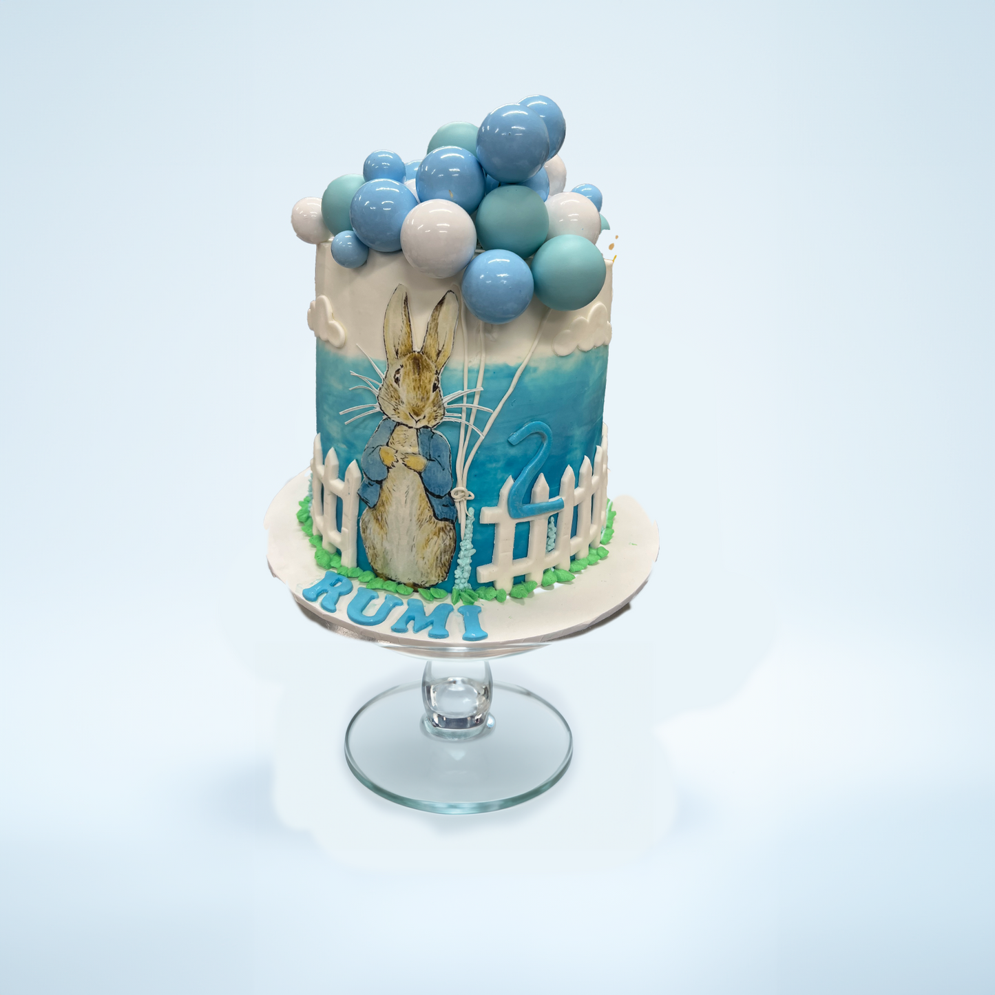 Peter Rabbit Themed Birthday Cake (Buttercream) – Isher Eggless Bakers