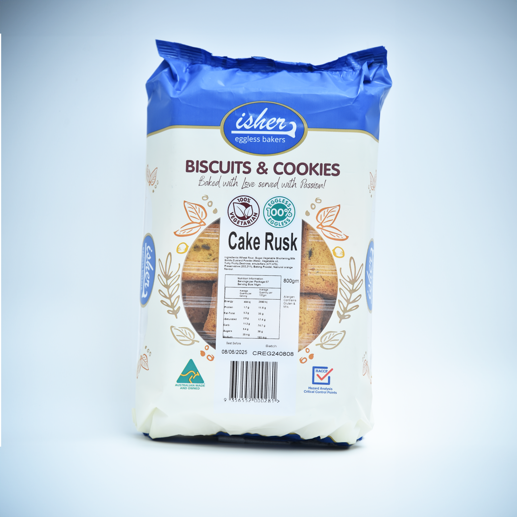 Cake Rusk – Isher Eggless Bakers