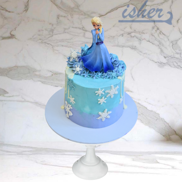 Frozen Fairy Tale Cake (Available in fresh cream icing or Buttercream ...