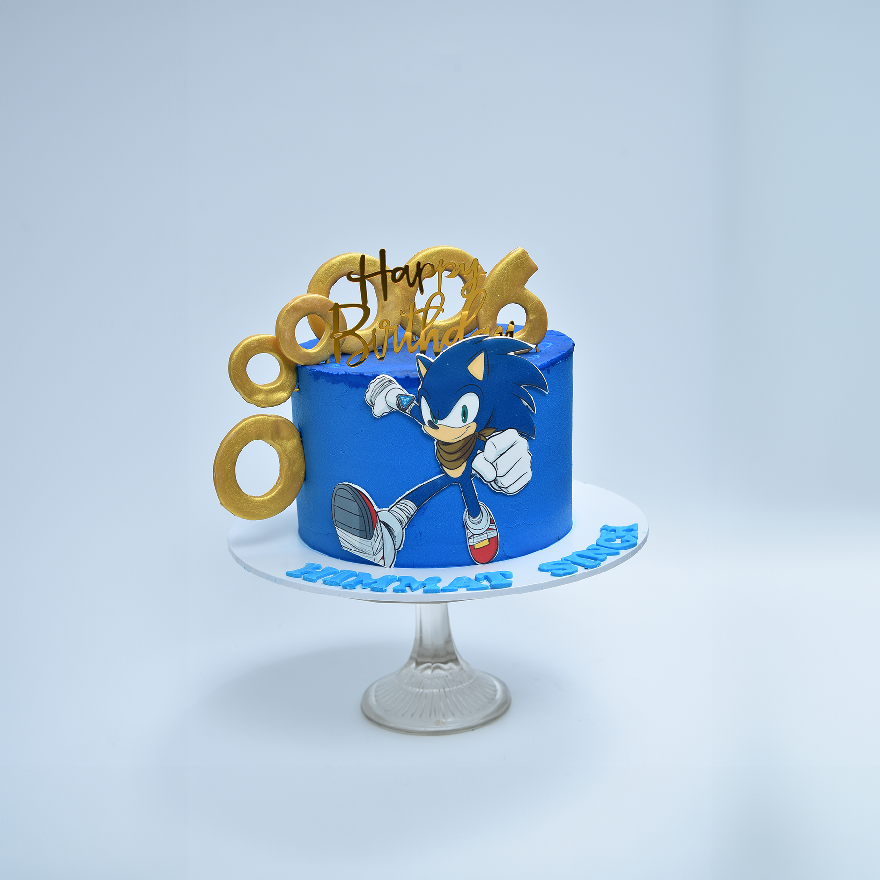 Sonic Speed Cake – Isher Eggless Bakers