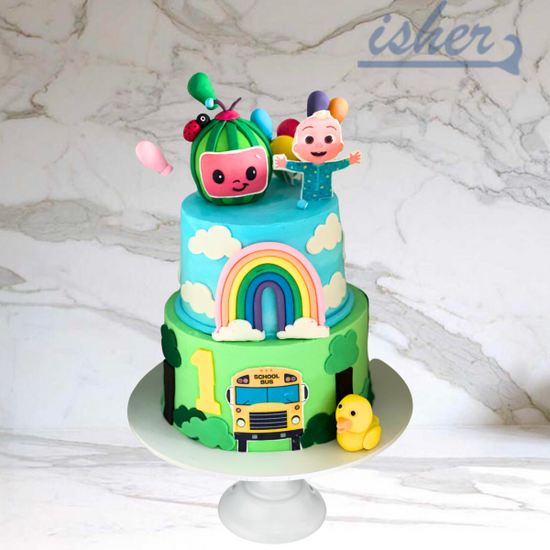 Giggle Grove Coco melon Cake (Available in Buttercream Icing only ...