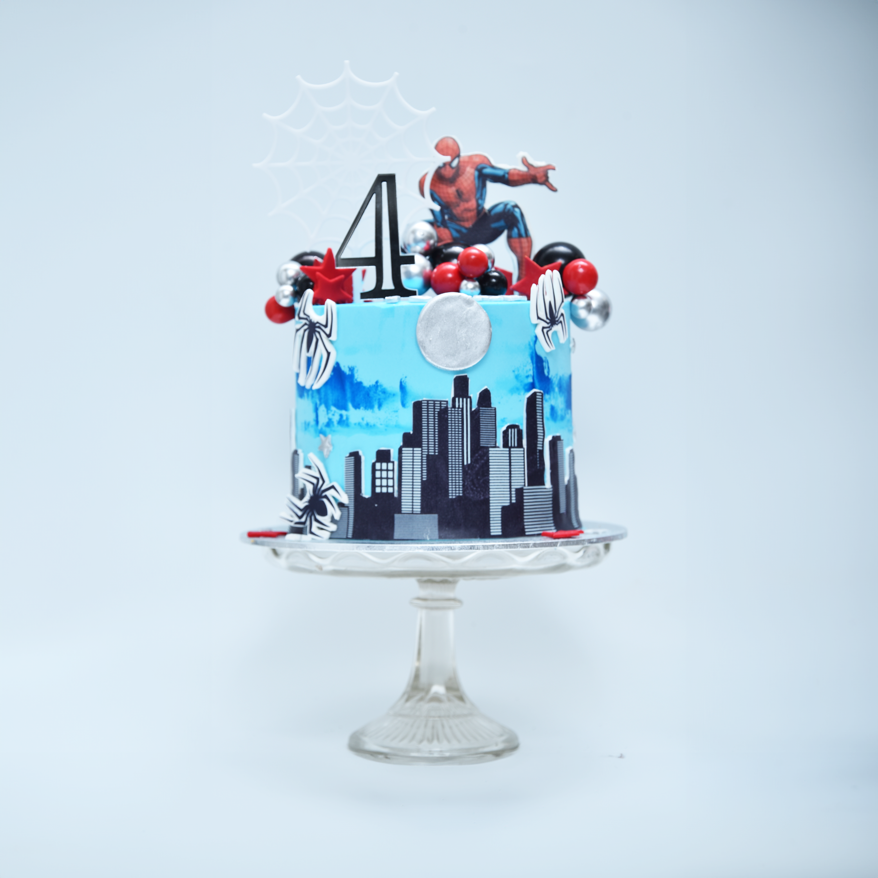 Spidey Sensation Cake – Isher Eggless Bakers