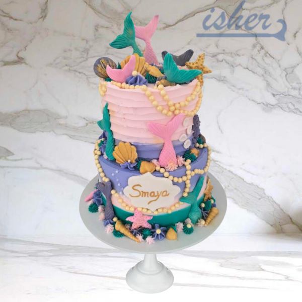 Mystical Mermaid Cake – Isher Eggless Bakers