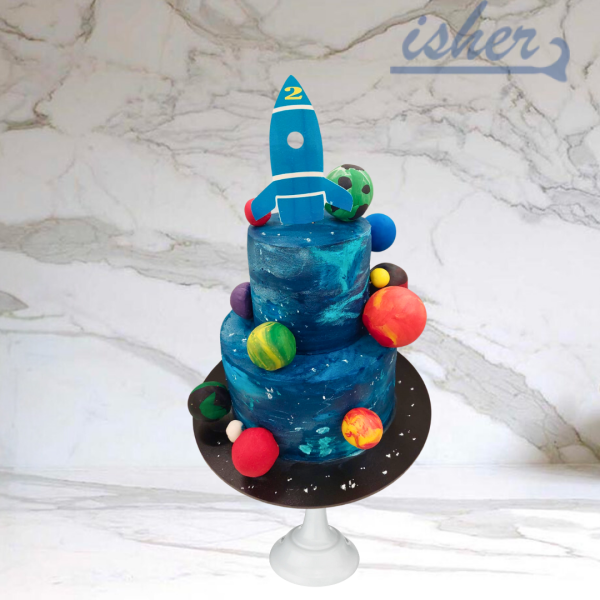 Out of this world cake(Available in Buttercream icing ) – Isher Eggless ...
