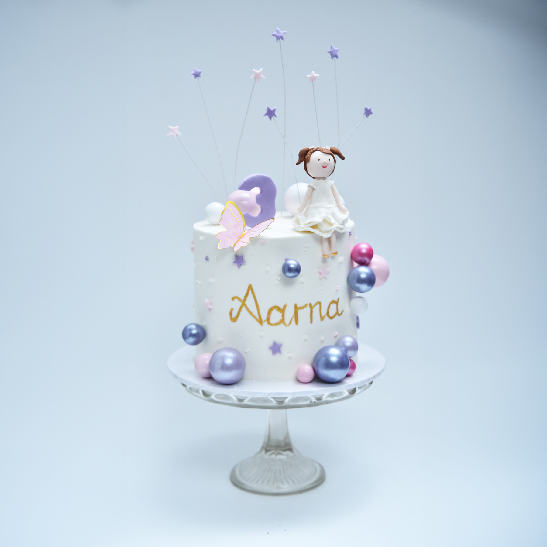 Little Miss Sparkle (Buttercream) – Isher Eggless Bakers